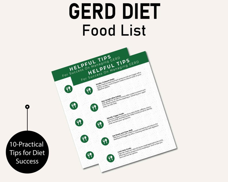 Acid Reflux Food List, Gerd Diet, Heartburn, Acid Reflux Food Chart for ...