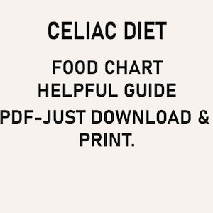 Celiac Disease, Gluten Free,food Lists, Shopping List, Food Guide ...