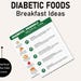 Diabetic Food Breakfast Ideas, Diabetic Meal Plan, Pre Diabetes Diet ...
