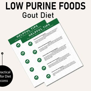 Low Purine Foods, Low Purines Food List for Joint Pain Relief ...