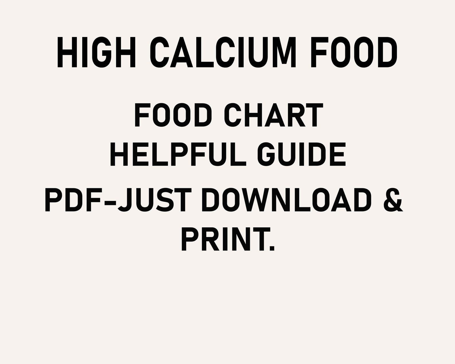 High Calcium Food List for Osteoporosis, Osteoporosis Diet Plan, Bone ...