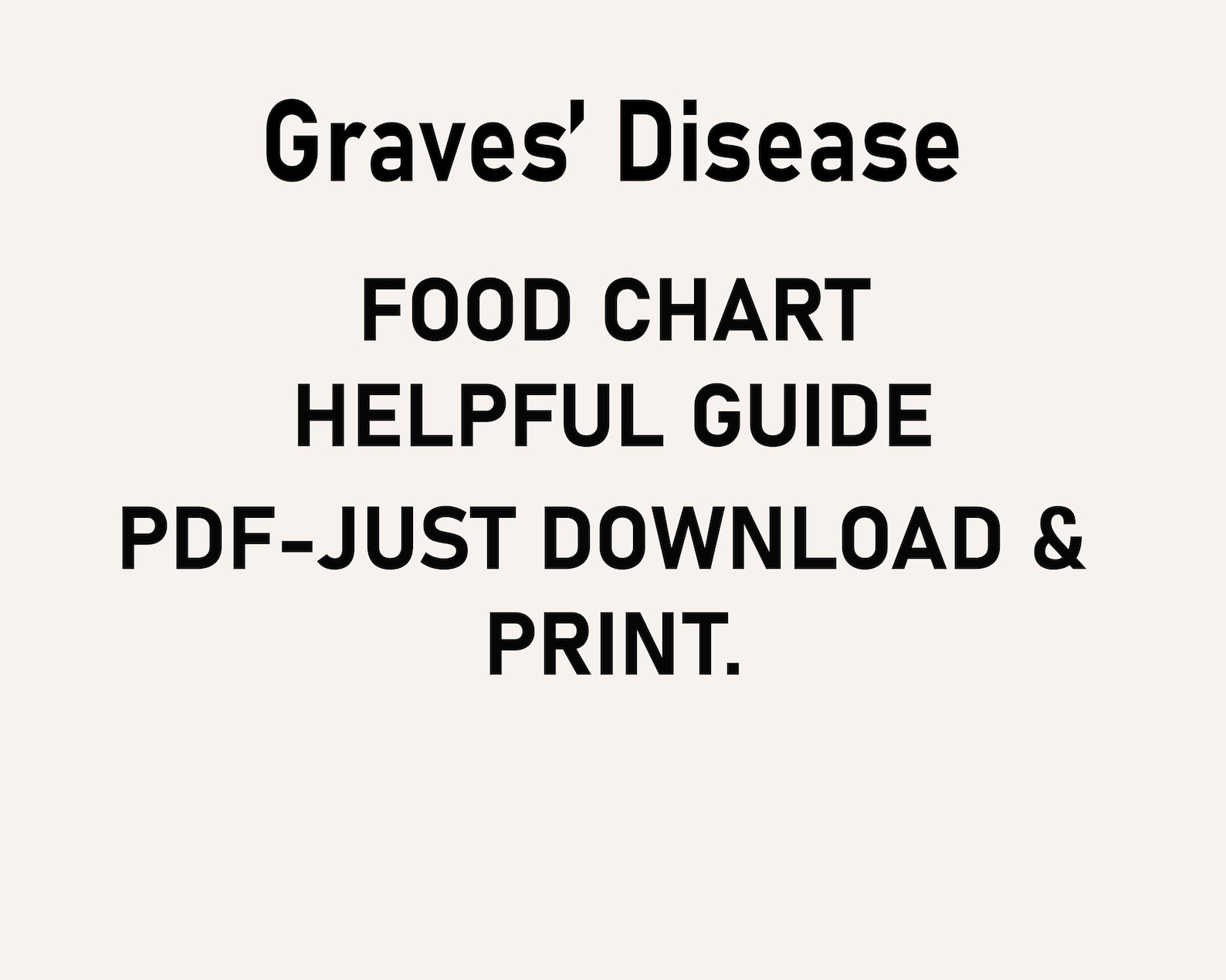 Graves Disease Food List, Graves' Disease Diet, What to Eat, What to ...