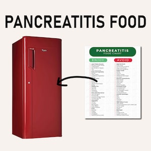 Pancreatitis Food Guide, Pancreatitis Food Chart, Pancreatitis Food ...