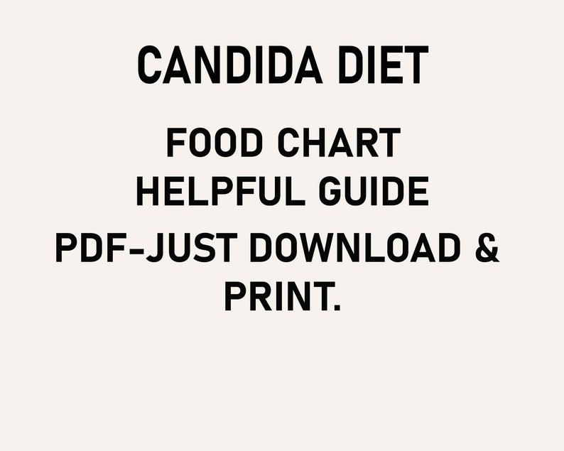 Candida Diet Food List Candida Diet Plan Pdf Candida Yeast Diet Food