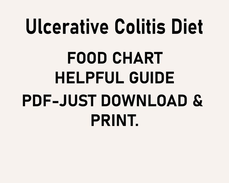 Ulcerative Colitis Diet Plan, Ulcerative Colitis Food List - Make ...
