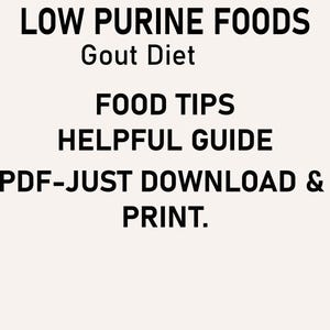 Low Purine Foods, Low Purines Food List for Joint Pain Relief ...