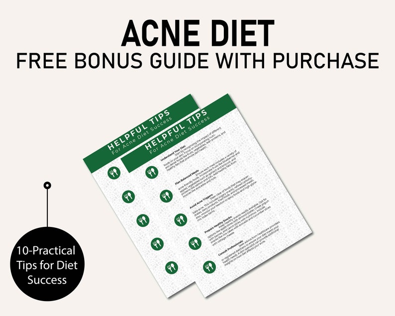 Acne Diet Plan PDF, Clear Skin Diet Guide, Clear Skin Diet Guide ...