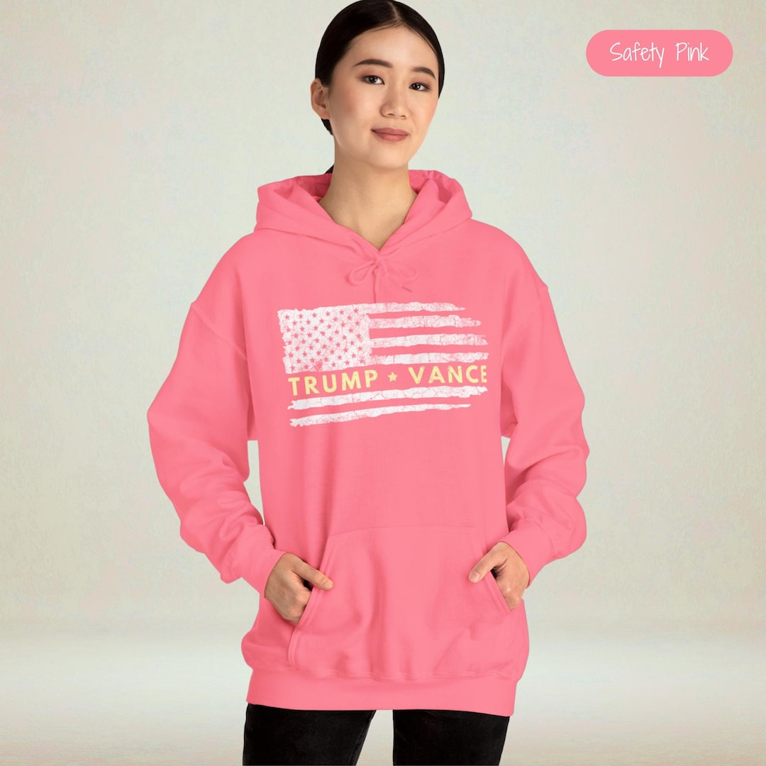 Conservative Hoodie Trump Vance Hoodie President Trump Supporter Trump ...