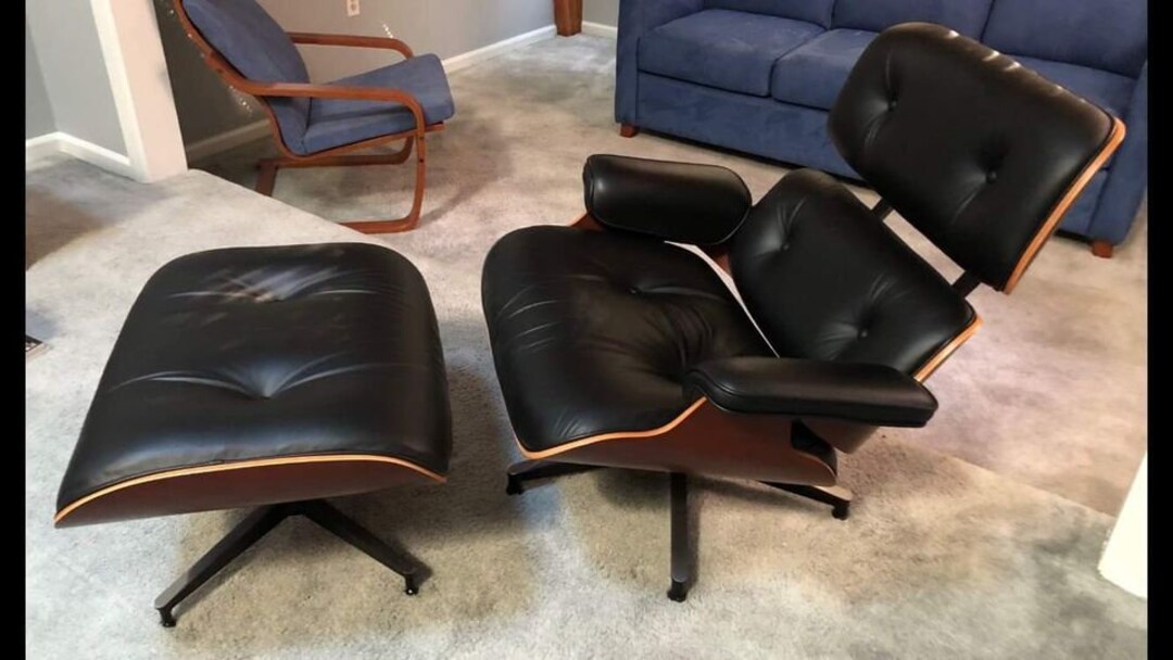 Eames Lounge Chair and Ottoman - Etsy