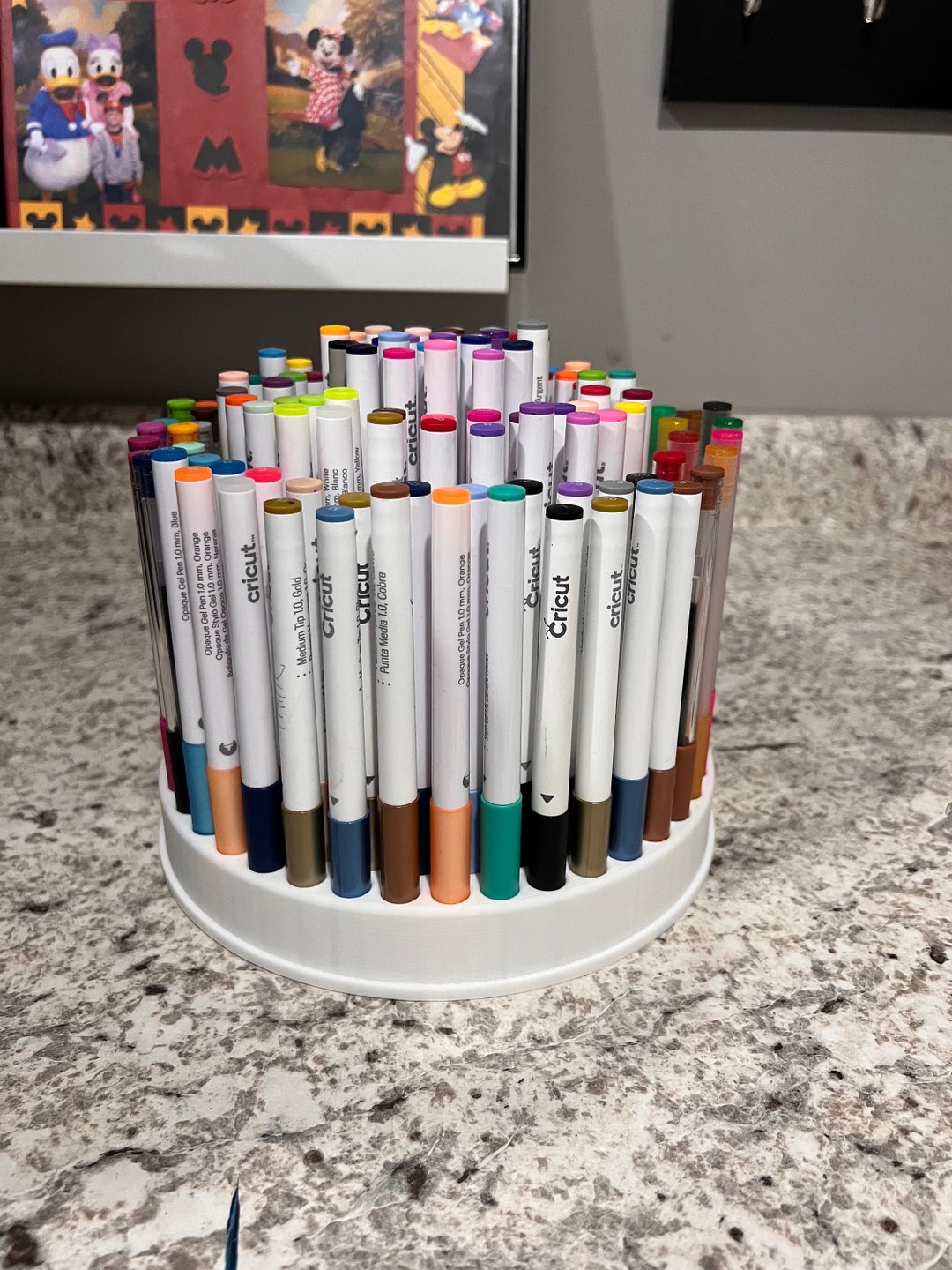 3D Printed Rotating Crafting Pen Holder holds 149 Pens - Etsy