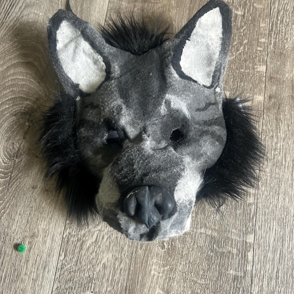 Realistic Wolf Therian Mask - Etsy