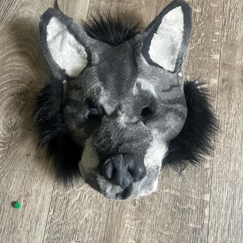 Realistic Wolf Therian Mask - Etsy
