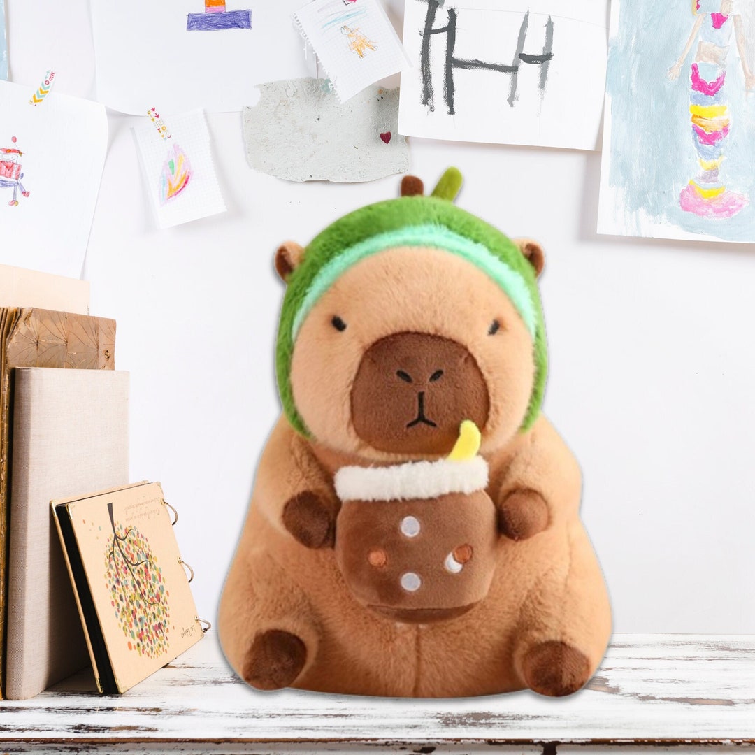 Plush Capybara, Kawaii Capybara Plush, Capybara Plush Toy, Toy Capybara ...
