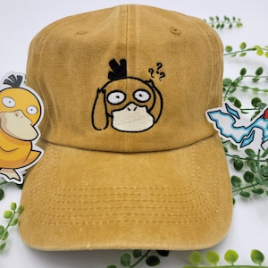 Embroidered Psyduck Hat - Etsy