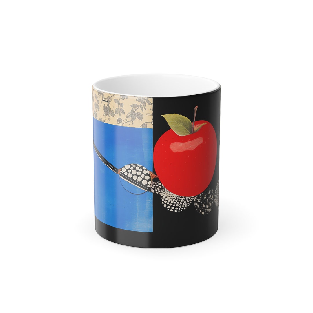 Apple Design Color Morphing Mug, 11oz - Etsy