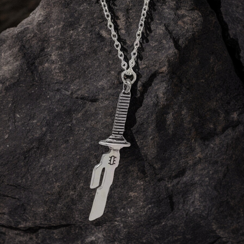 Inverted Spear of Heaven Necklace JJK Inspired Jewelry Toji Fushiguro ...