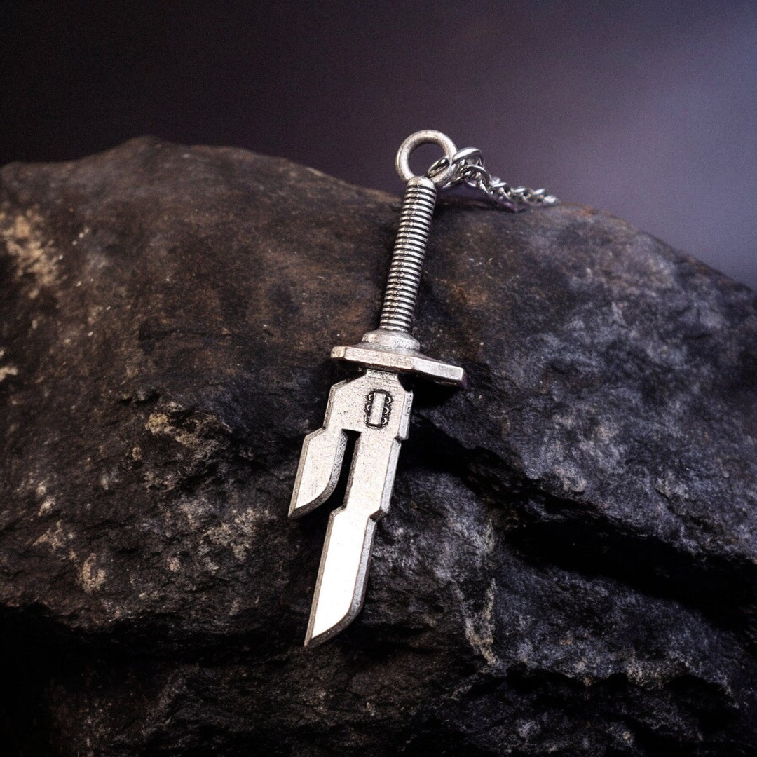 Inverted Spear of Heaven Necklace JJK Inspired Jewelry Toji Fushiguro ...