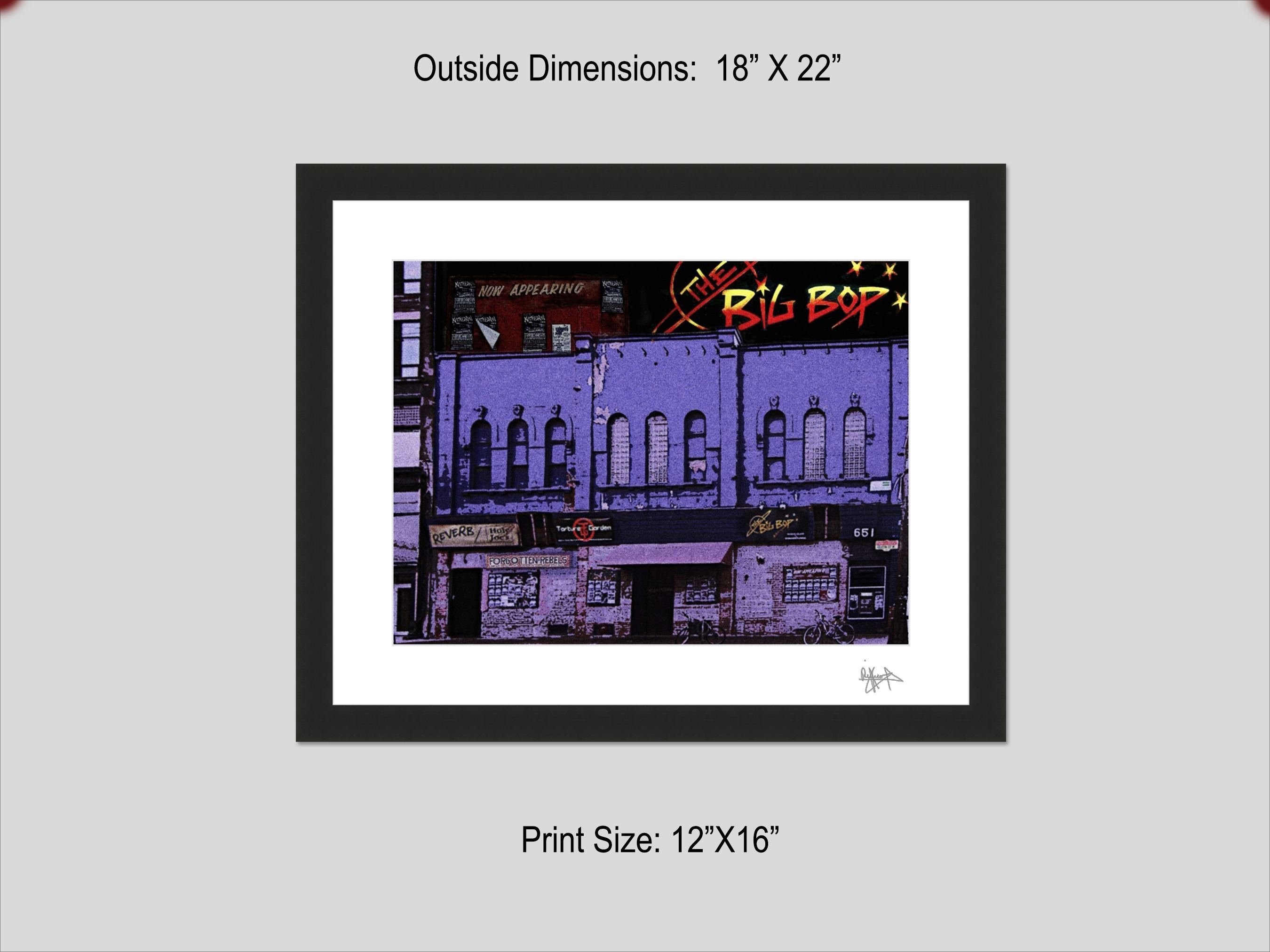 The Big Bop - Toronto Wall Art Photograph Canvas Print Framed Print ...