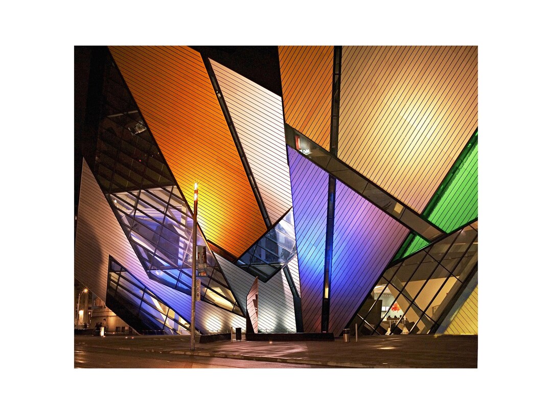 Royal Ontario Museum (ROM) - Toronto Landmarks Wall Art – Iconic GTA ...