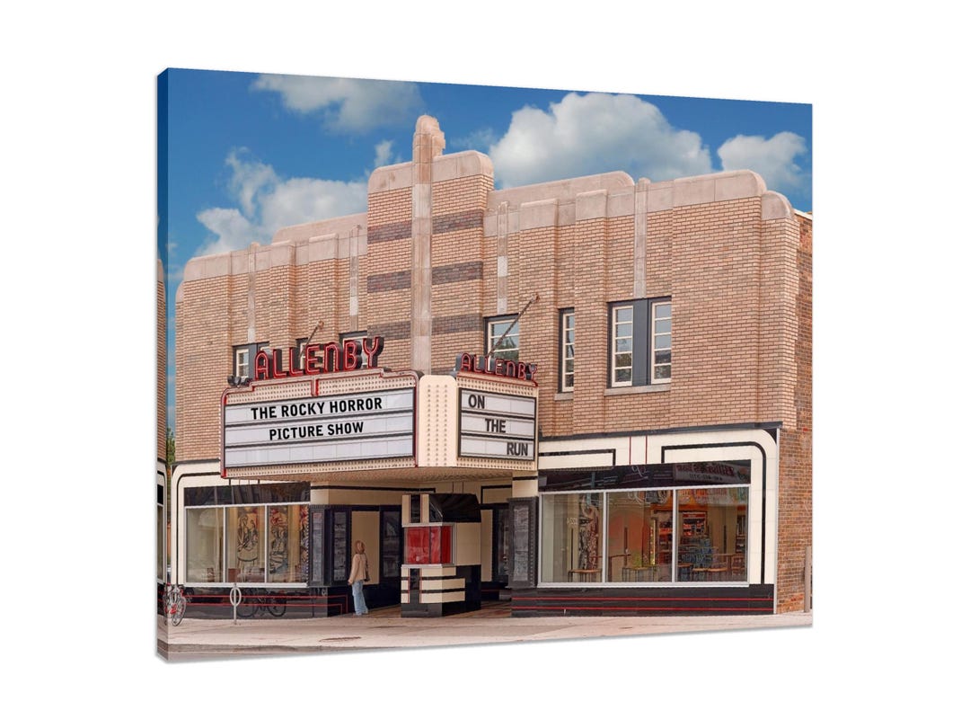 Allenby Theatre Toronto Wall Art, Photograph, Canvas Print, Framed ...