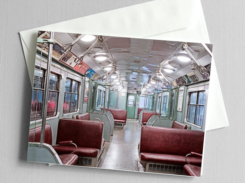 TTC Subway Car Interior - Toronto Landmarks Wall Art – Iconic GTA ...
