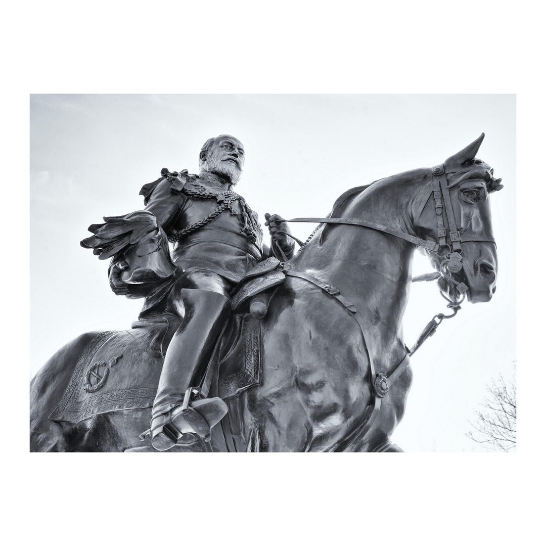 King Edward VII Statue Photography – Toronto Landmark Print - Etsy