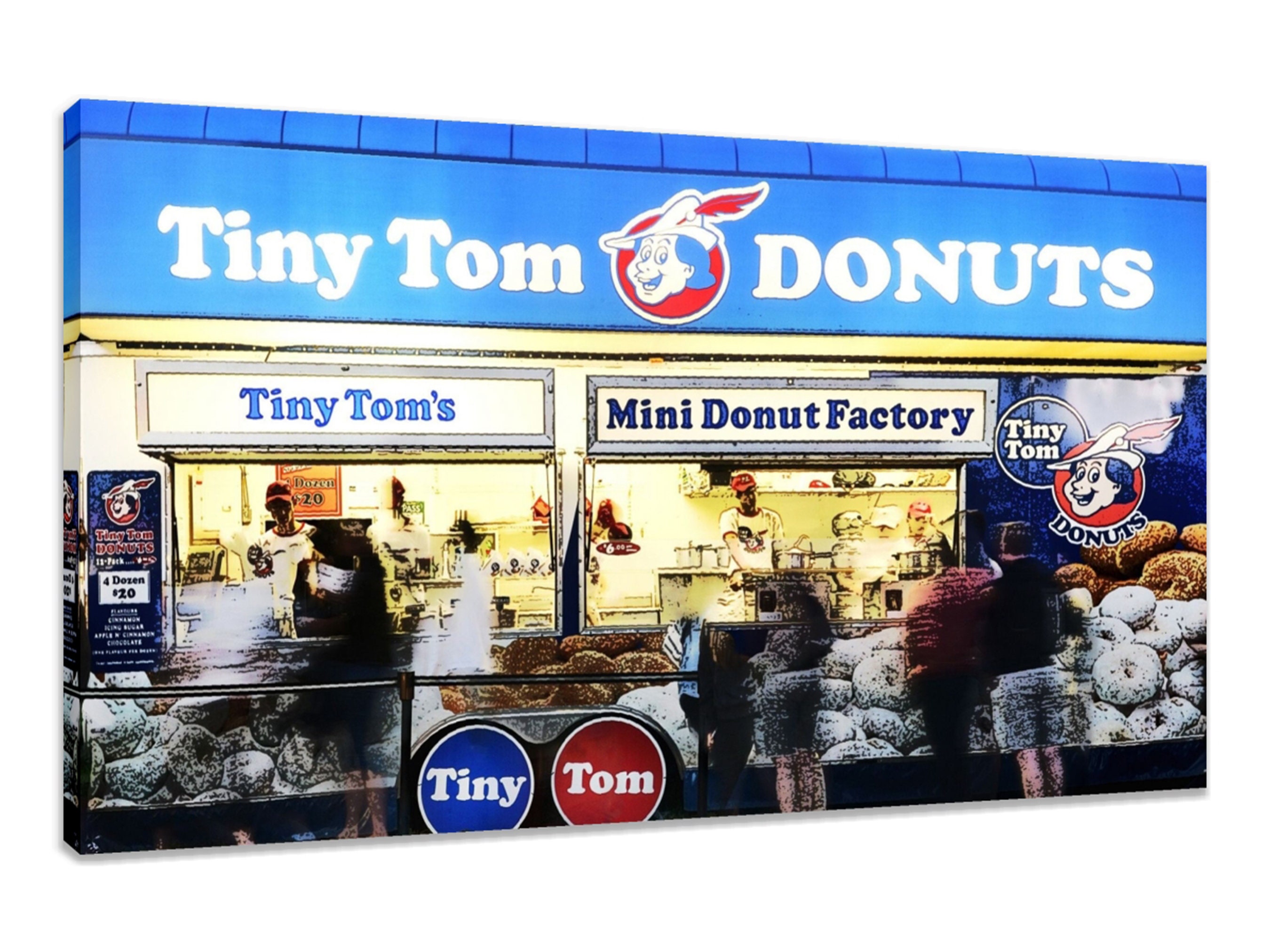 Tiny Tom Donut - Toronto Wall Art Photograph Canvas Print Framed Print ...