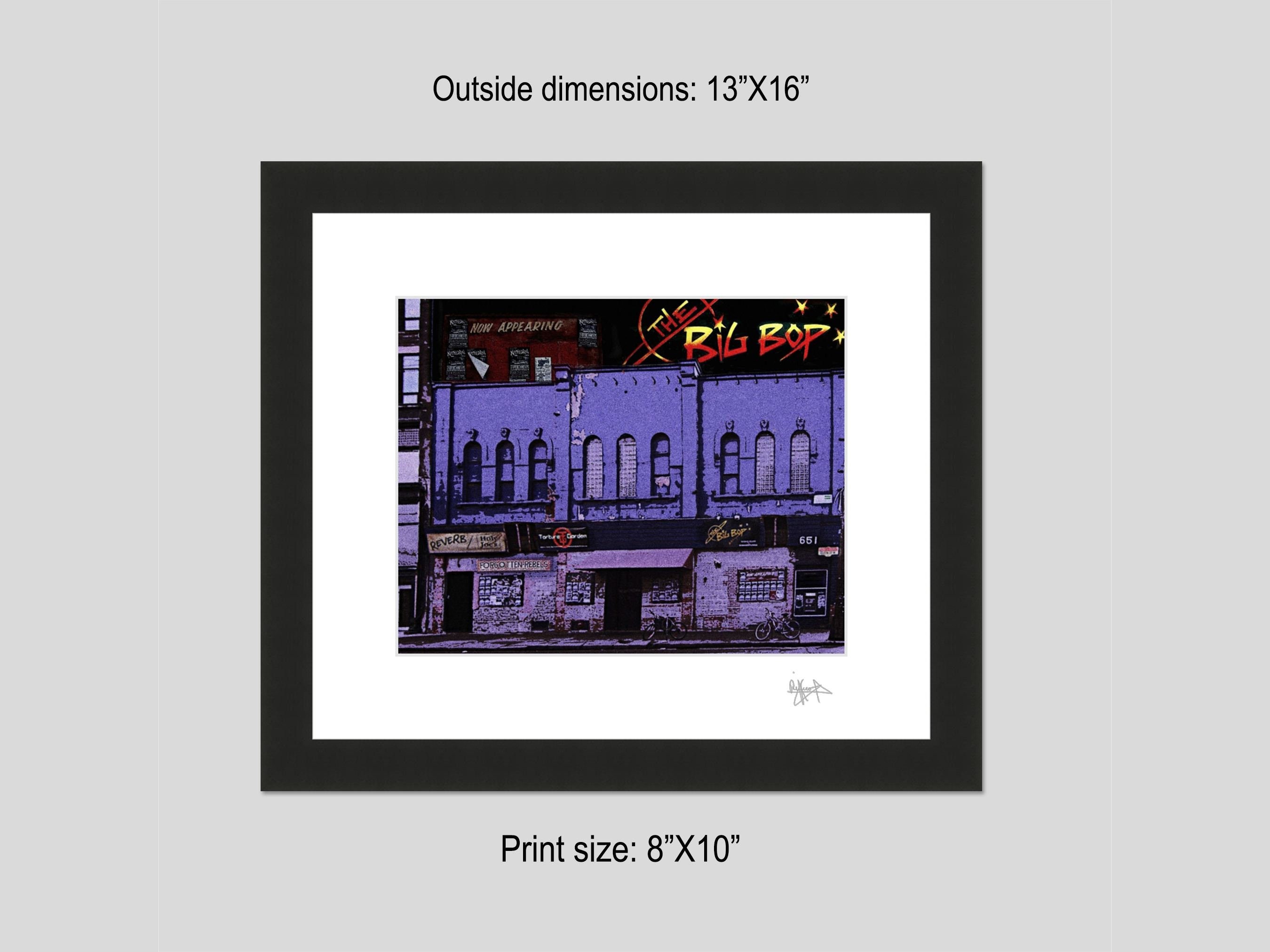 The Big Bop - Toronto Wall Art Photograph Canvas Print Framed Print ...