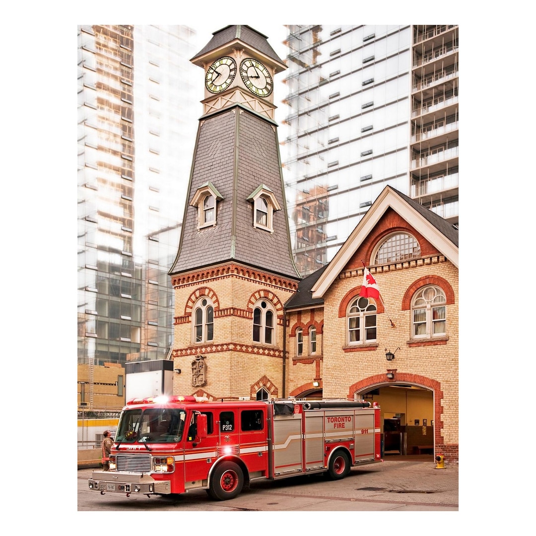 Toronto Fire Station Photo Print – Iconic Landmark Wall Art - Etsy UK