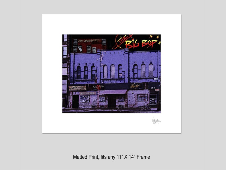 The Big Bop - Toronto Wall Art Photograph Canvas Print Framed Print ...