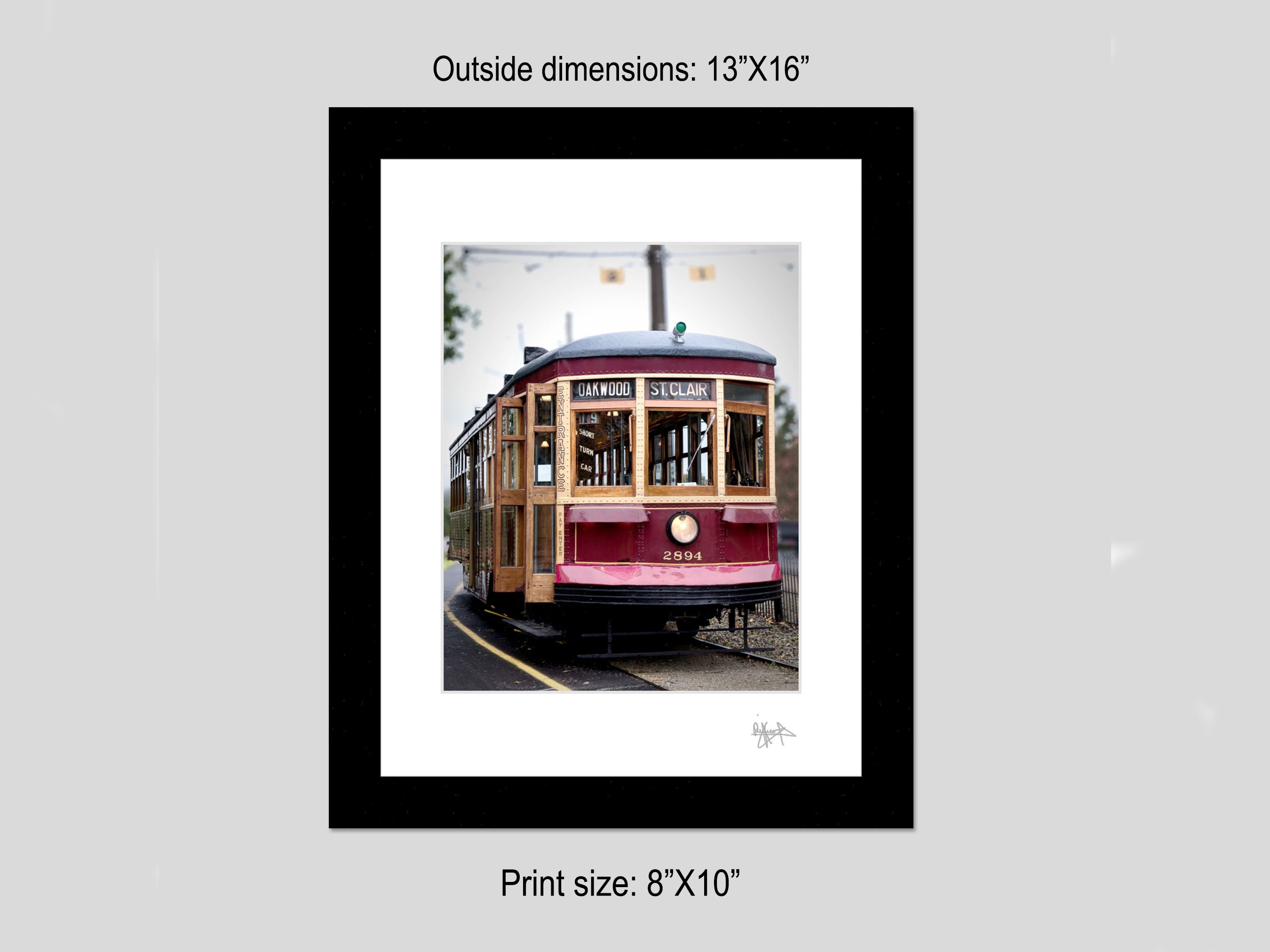 Peter Witt Streetcar Front View - Etsy