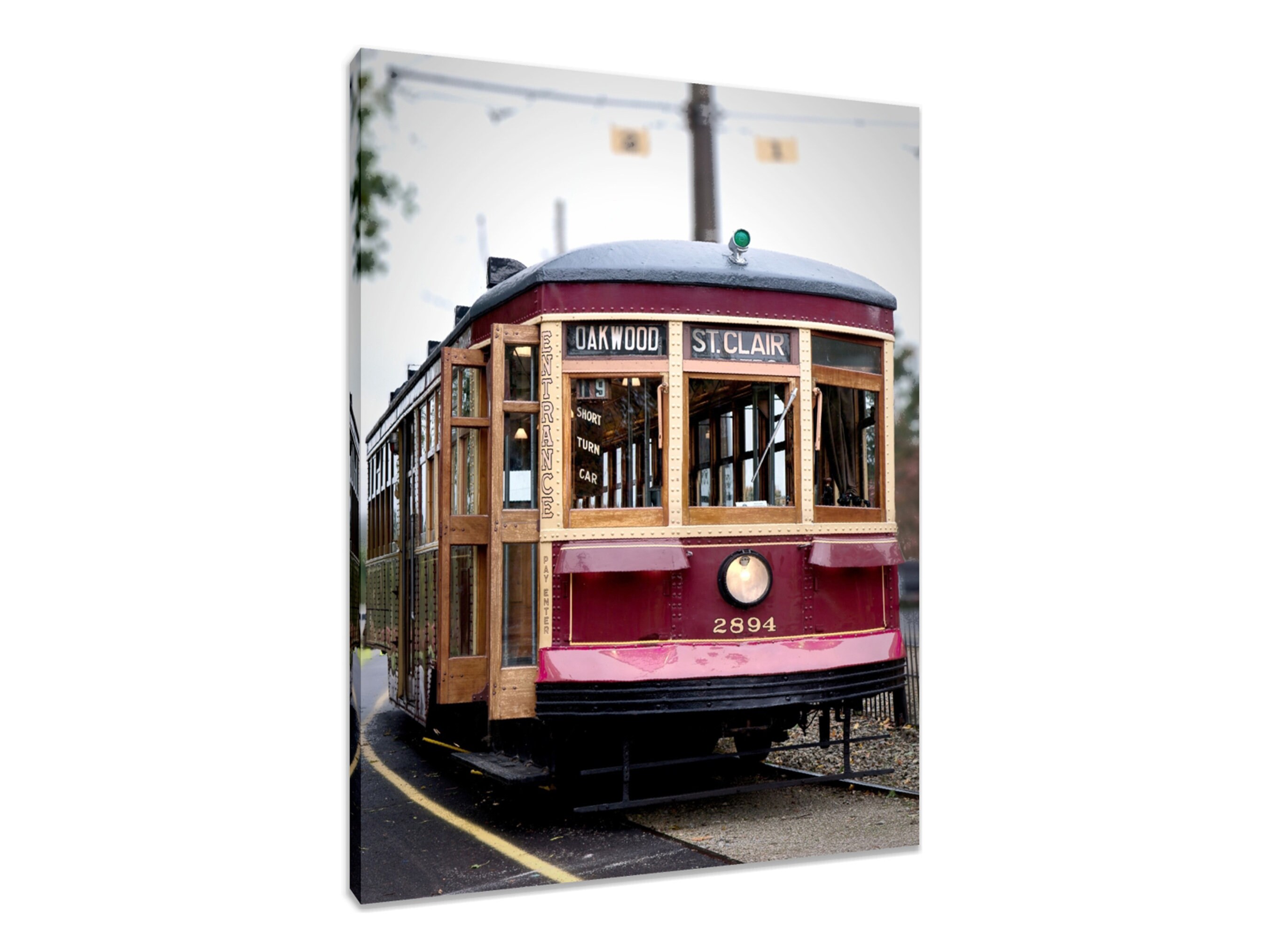 Peter Witt Streetcar Front View - Toronto Landmarks Wall Art – Iconic ...