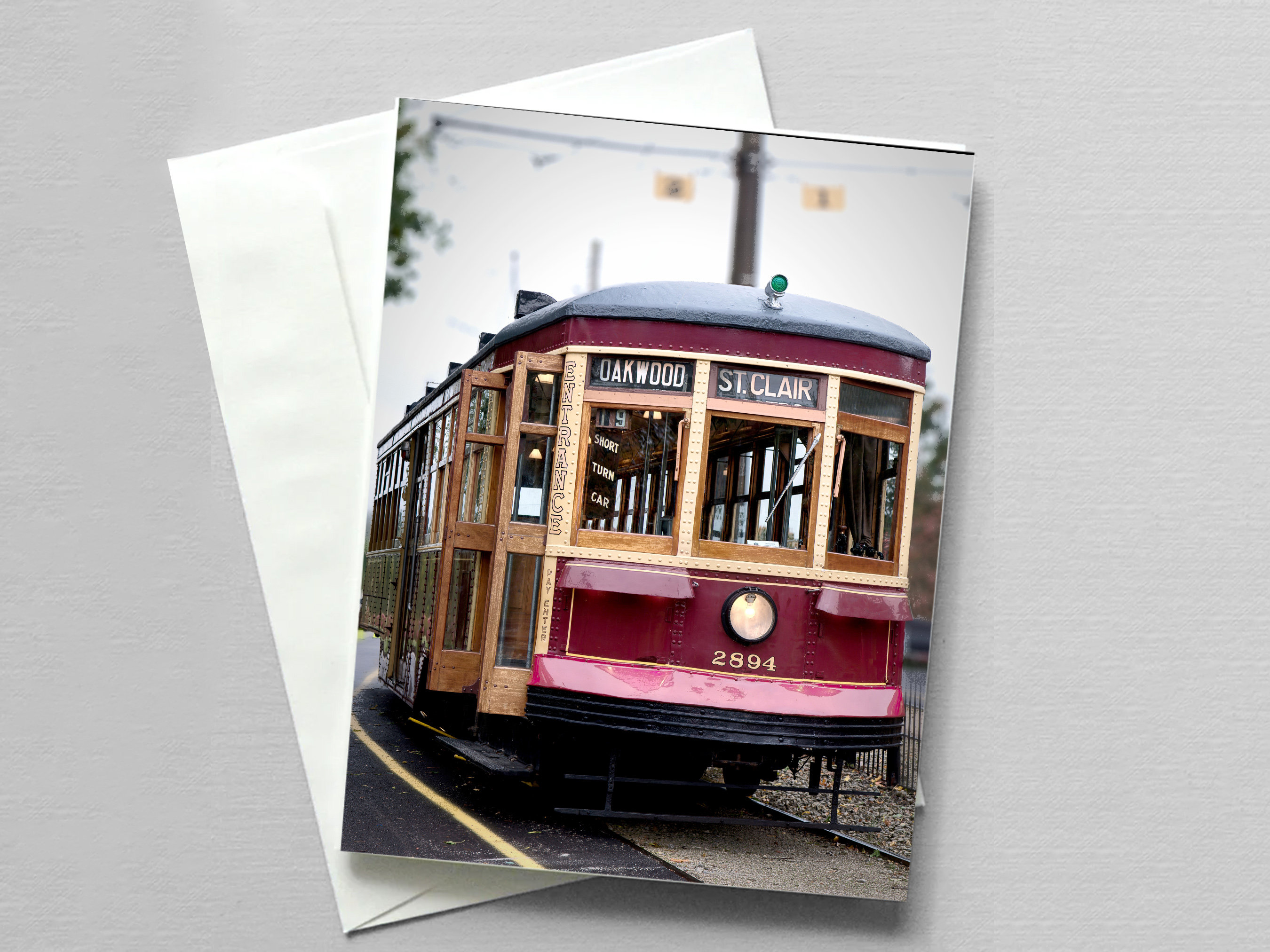 Peter Witt Streetcar Front View - Etsy