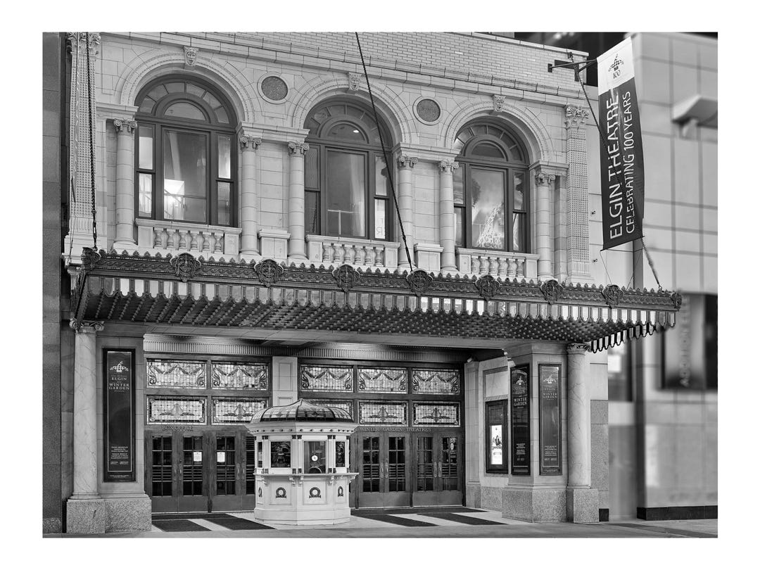 Elgin and Winter Garden Theatre - Toronto Landmarks Wall Art – Iconic ...