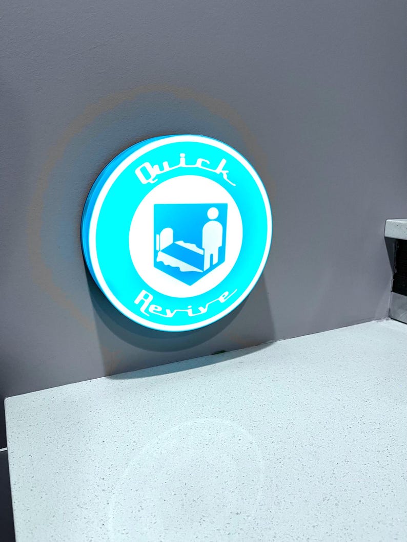 Zombies Quick Revive Lamp | COD Perk Lamp | Cod Gifts - Etsy