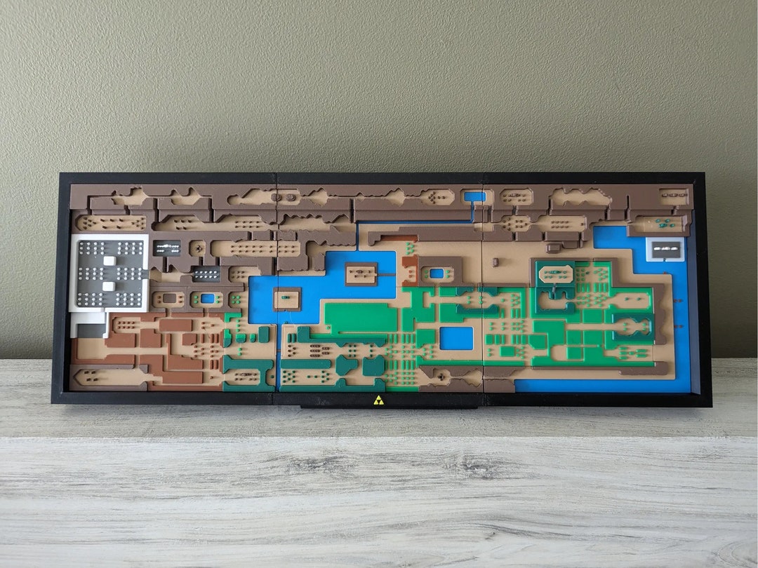 Legend of Zelda Map - Etsy