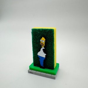 Homer Simpsons Sponge Holder | the Simpsons Bush Meme - Etsy
