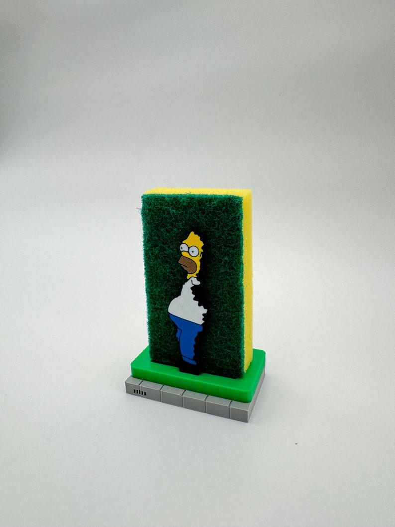Homer Simpsons Sponge Holder | the Simpsons Bush Meme - Etsy
