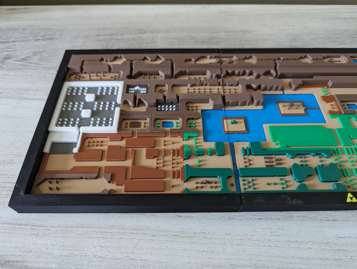 Legend of Zelda Map - Etsy