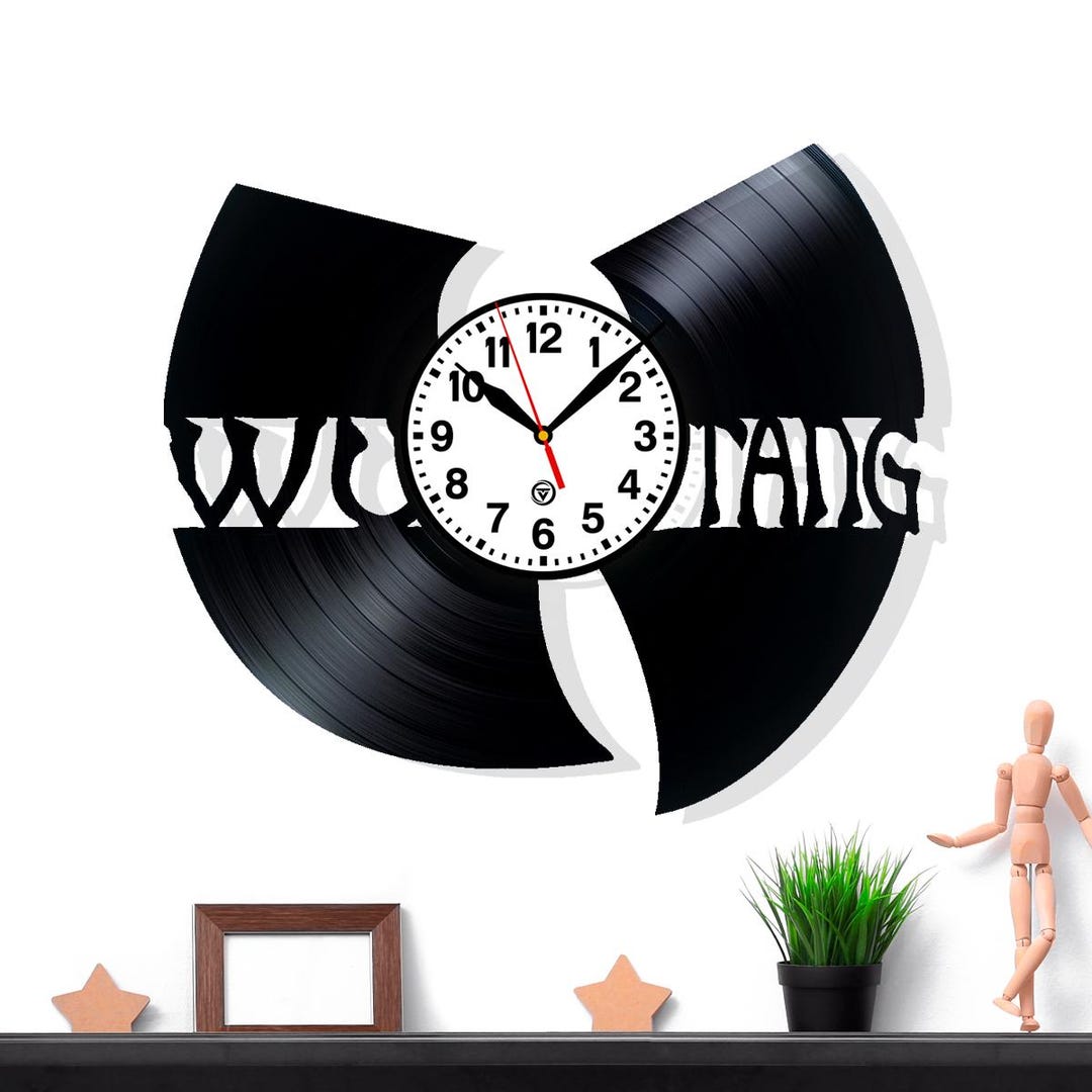 Hip-hop Legacy Wall Clock · Street Culture & Rap Inspired Design ...