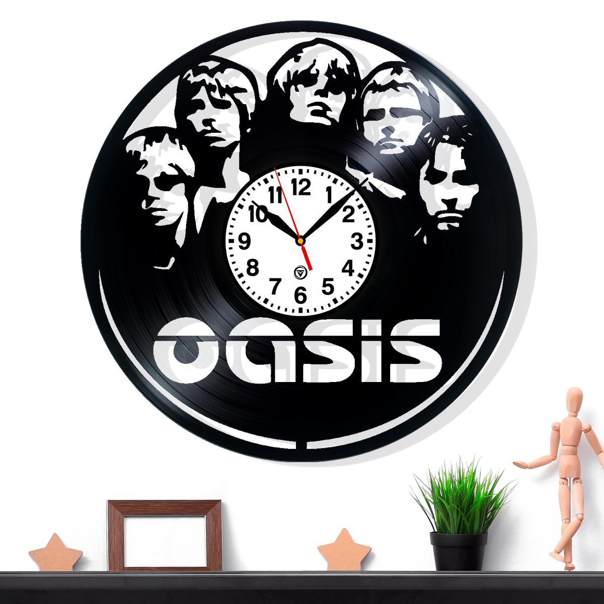 Vinyl Record Wall Clock · Britpop Band Inspired Design · Handmade ...