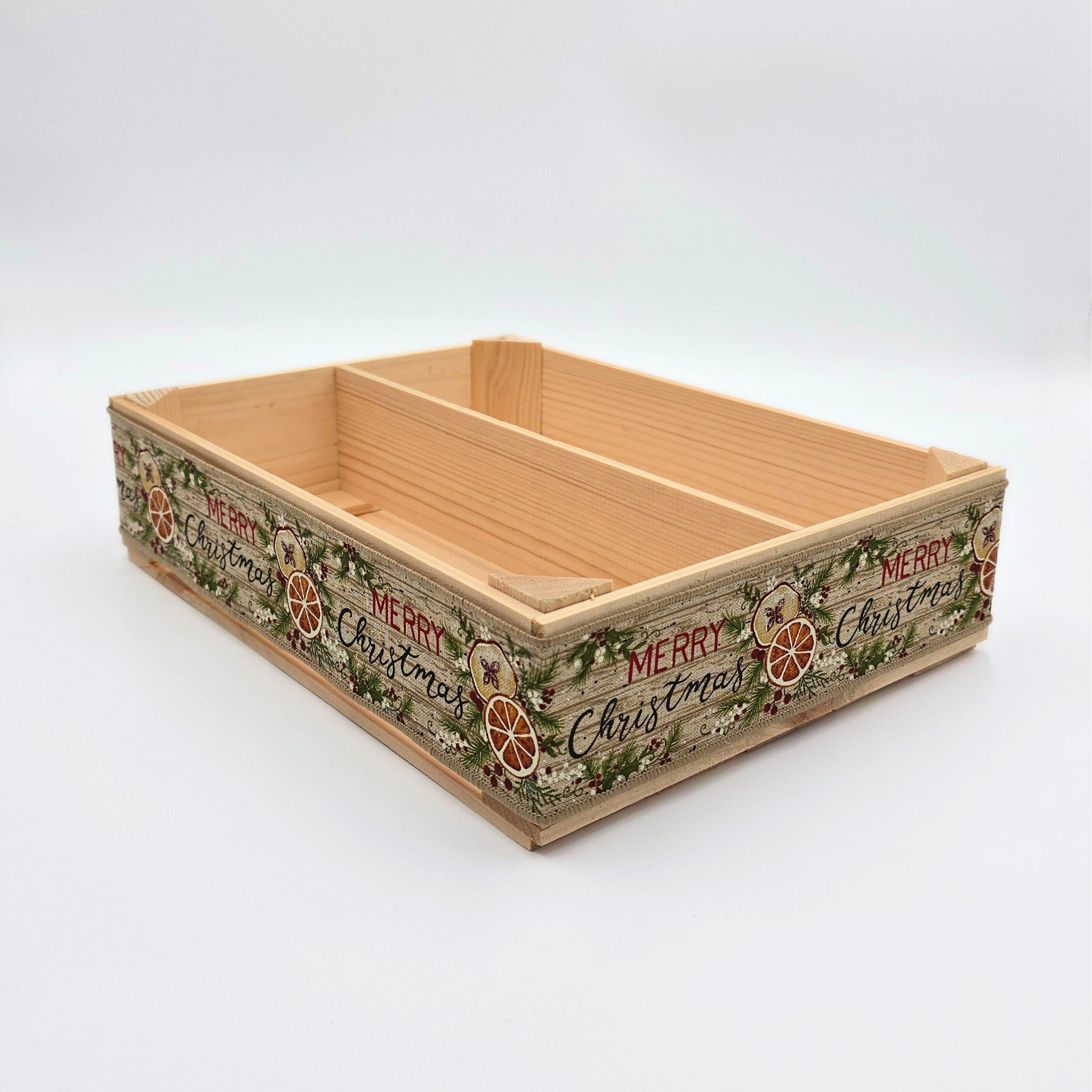 Christmas Gift Hamper, Empty Wine Box, Make Your Own Hamper Kit, Gift ...