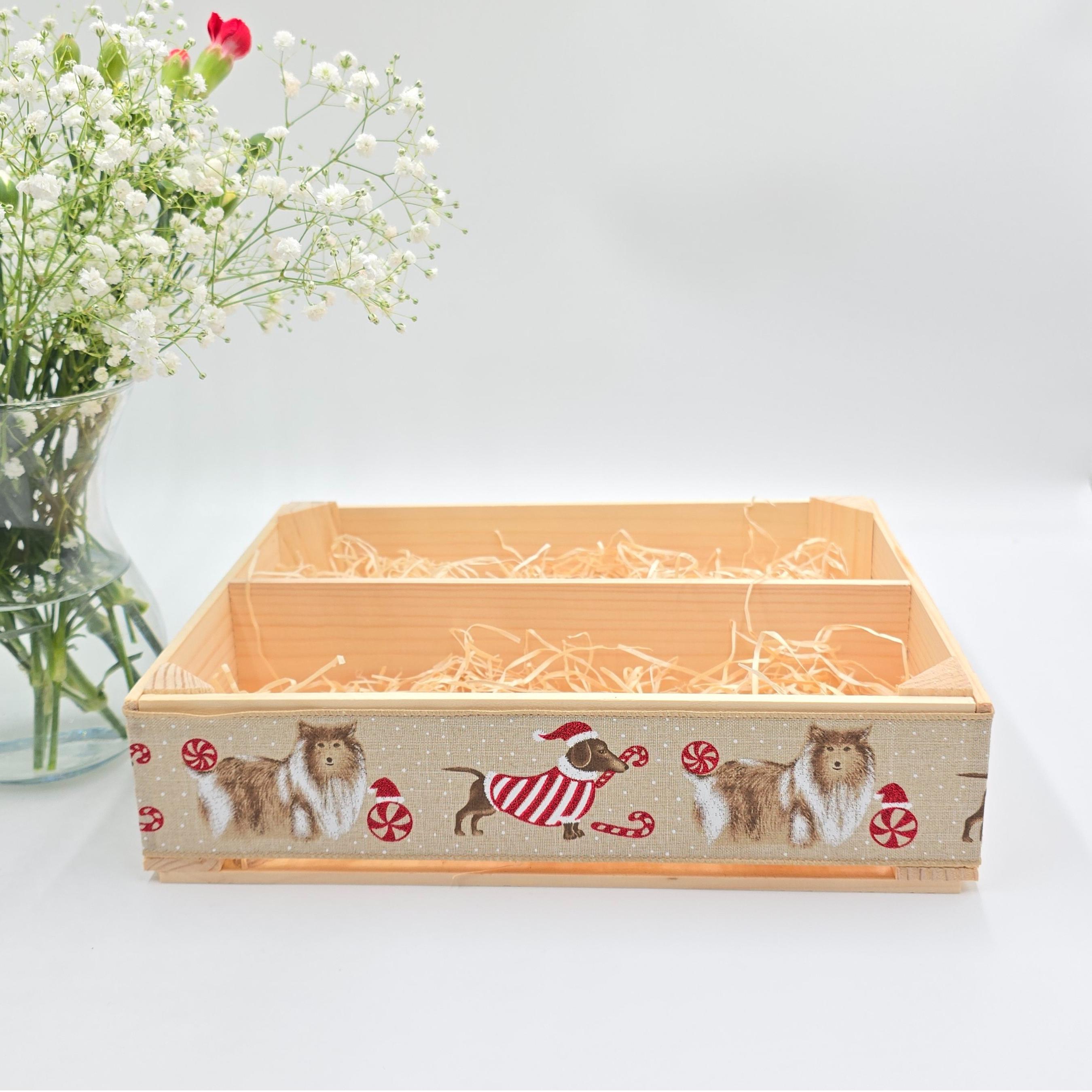 Empty Christmas Gift Hamper, Empty Wine Box, Make Your Own Hamper Kit ...