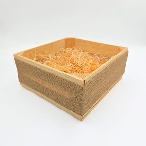 Empty Hamper Basket, Make Your Own Hamper, Gift Box Basket - Christmas ...