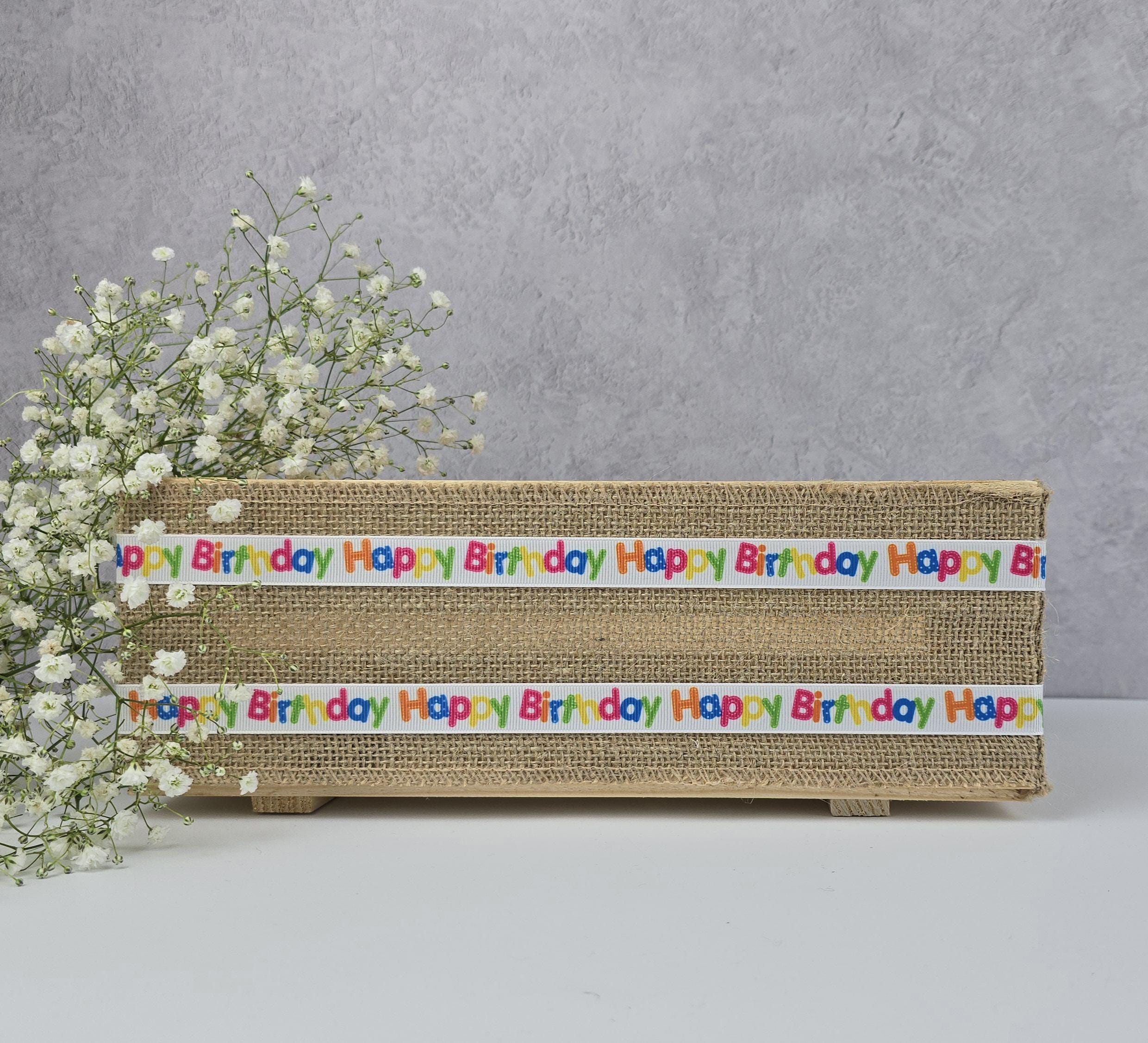 Empty Make Your Own Hamper Gift Box Basket DIY Kit - Happy Birthday ...