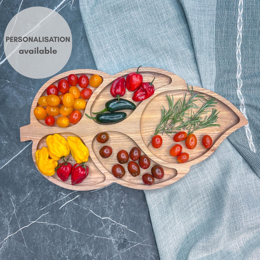 Personalised Wooden Charcuterie Board: Engraved Serving Tray, Table ...