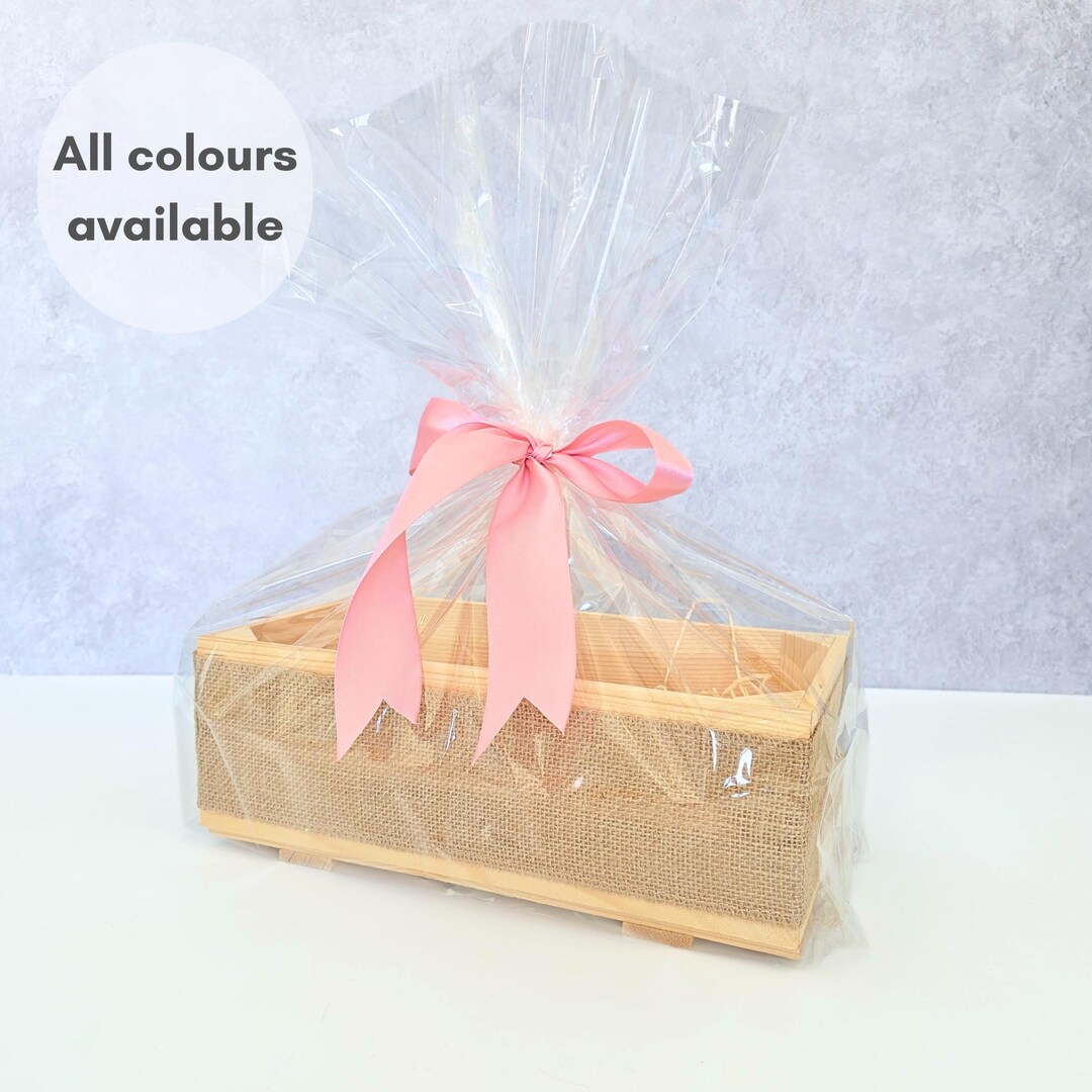 Empty Wooden Crate: DIY Gift Hamper Kit - Etsy