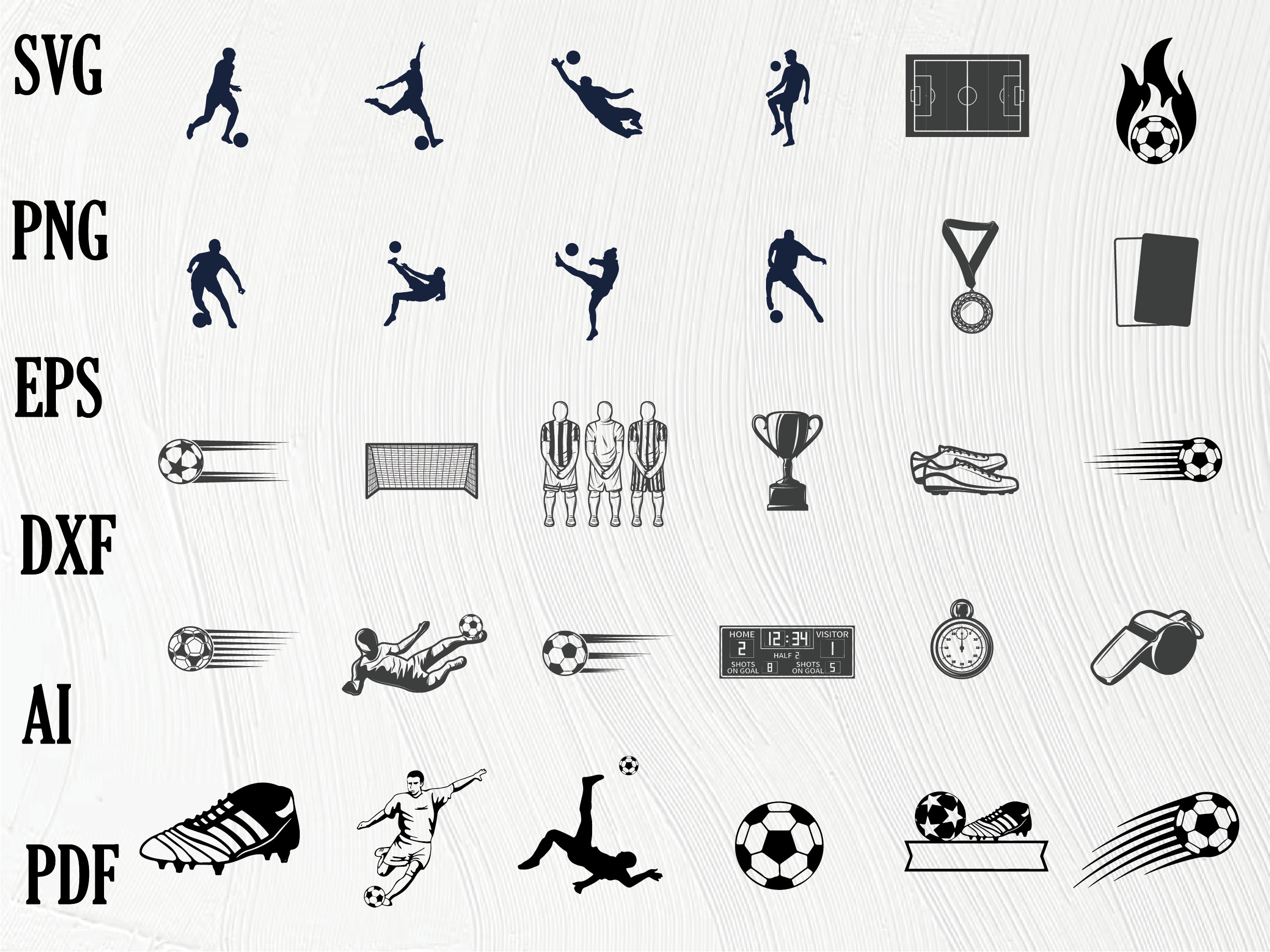 Soccer Svg Bundle, Soccer Ball Monogram Svg, Soccer Designs, Soccer ...