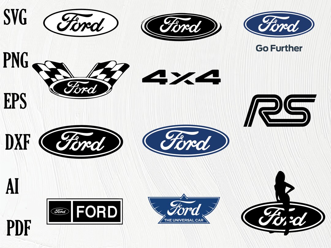 Car Svg Bundle, Ford Svg, Mustang Svg, Ford Mustang Car, 4x4 Svg ...