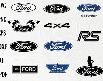 Car Svg Bundle, Ford Svg, Mustang Svg, Ford Mustang Car, 4x4 Svg ...